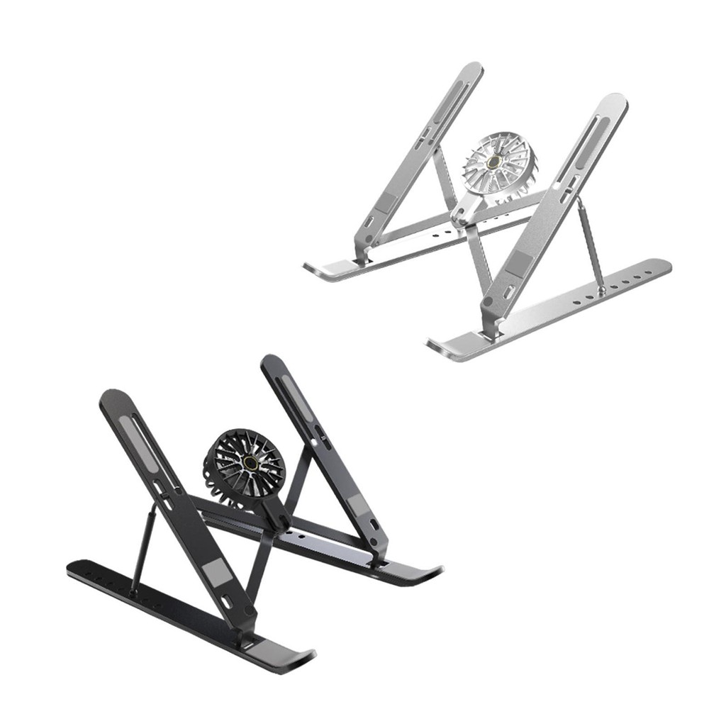 [bmcbftb] Laptop Stand with Fan Laptop Holder Work Adjustment Height ...