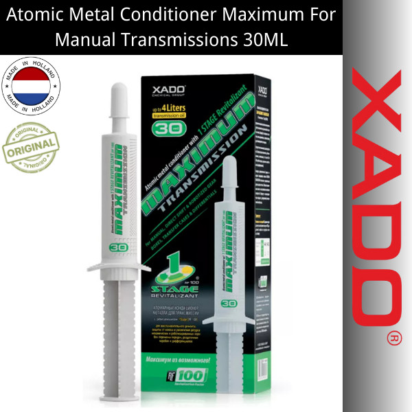 XADO Atomic Metal Conditioner Maximum For Manual Transmissions 30ML ...