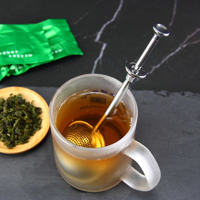 Retractable Tea Maker Slag Separator Tea Water Separation 304 Stainless ...