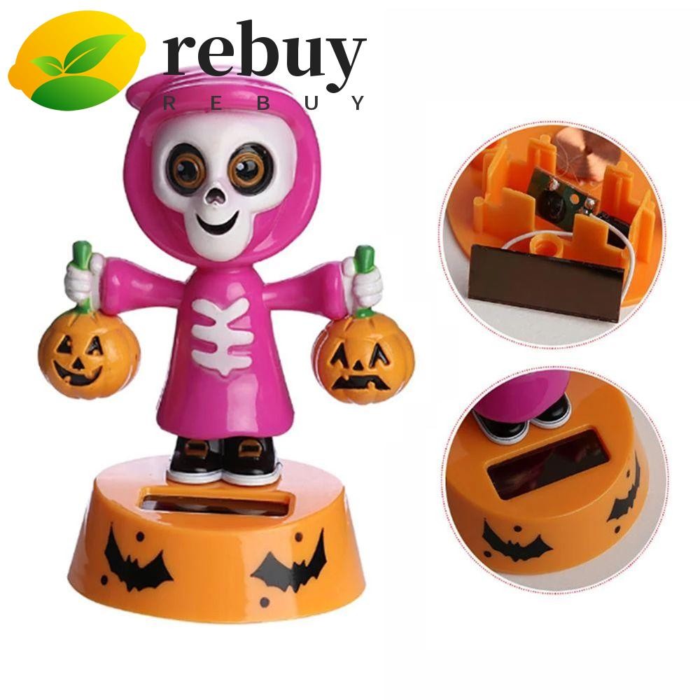REBUY Home Decor Solar Dancing Toy Birthday Gift Bobble Dancer Toy ...