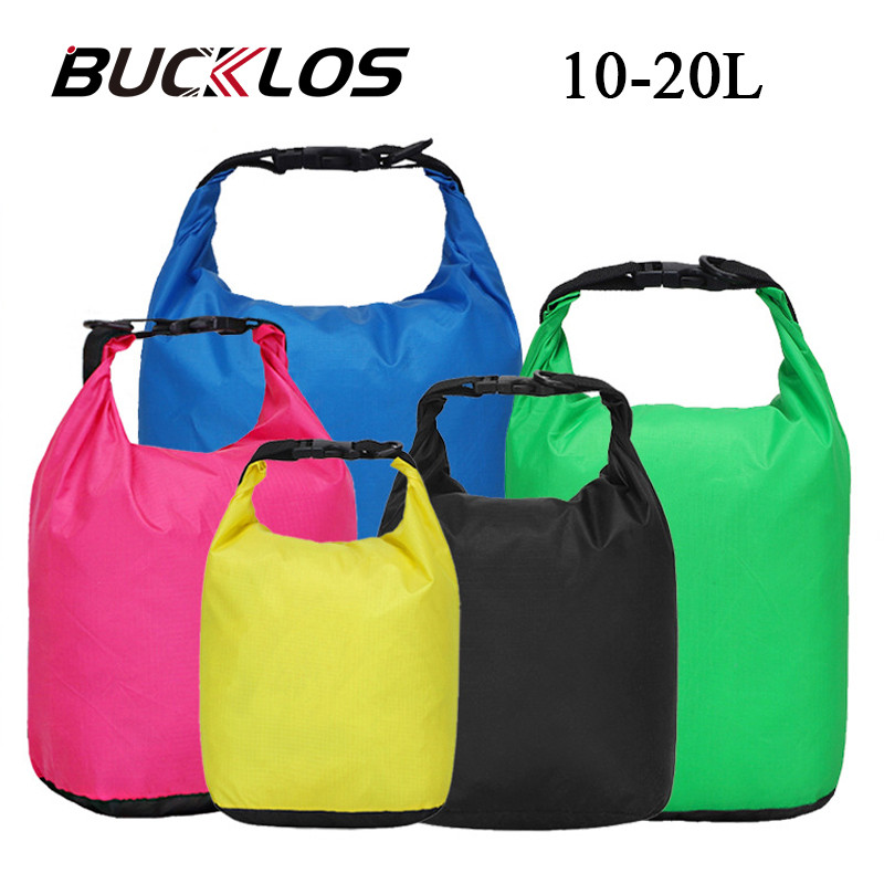 BUCKLOS Dry Bag Waterproof 20L Ligtweight Ocean Pack 10L 35L Outdoor ...