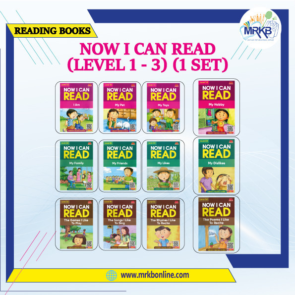 NOW I CAN READ LEVEL 1-3 (1 SET ) | Shopee Malaysia