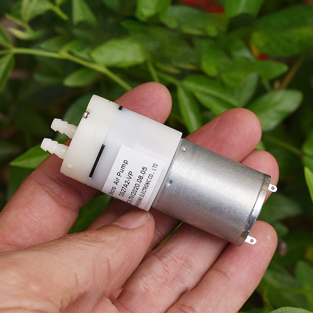 370 Motor Micro Vacuum Pump Large Flow Micro Air Pump DC 3.7V Mini Diaphragm Negative Pressure ...