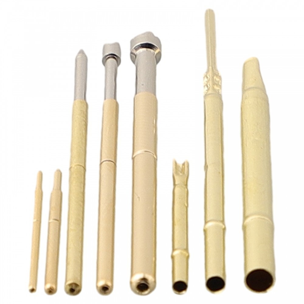 100x Dia 0.68mm-2.36mm Multiple Types Spring Test Probe Pogo Pin ...