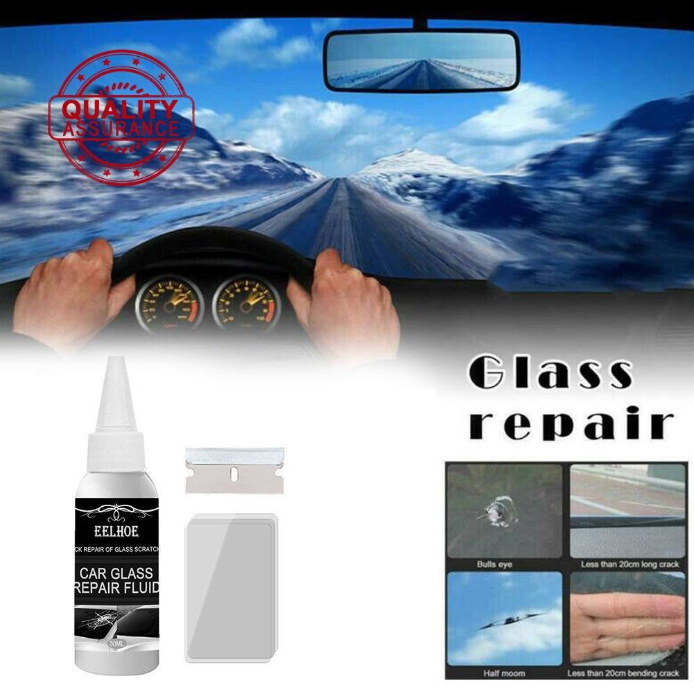 Auto Glass Repair Fluid Repair Cracks Bullseye Auto Fluid Repair Glass ...