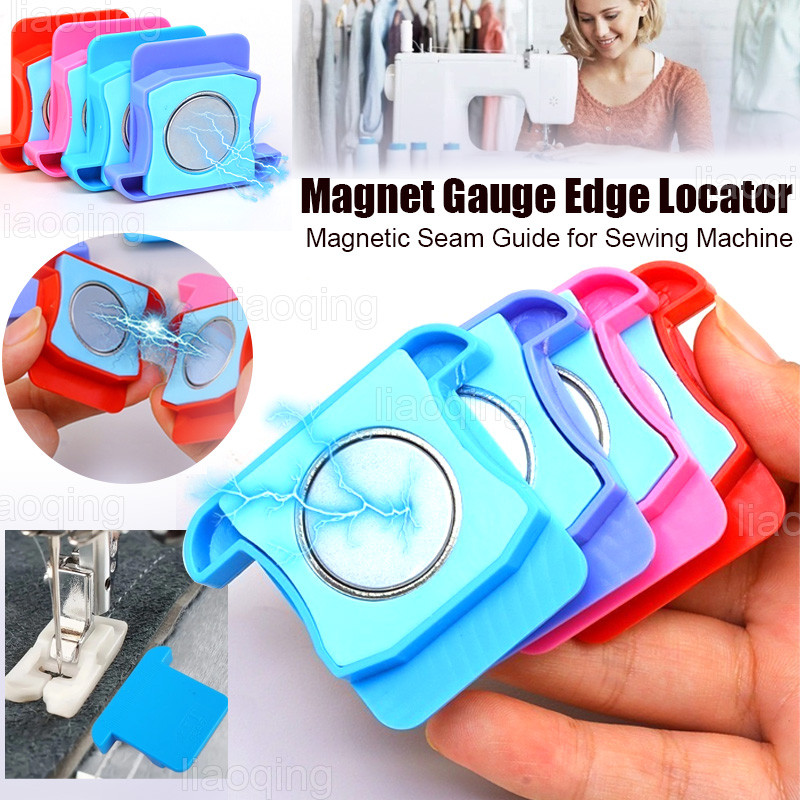 Magnet Gauge Edge Locator, Magnetic Seam Guide for Sewing Machine ...