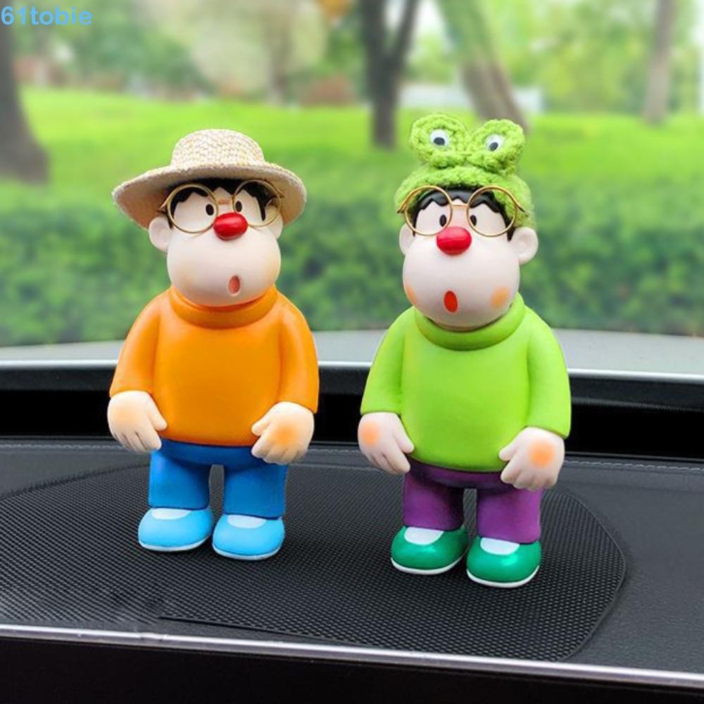 TOBIE Crayon Shin-chan Action Toy, Cartoon Braided Hair Crayon Shin ...