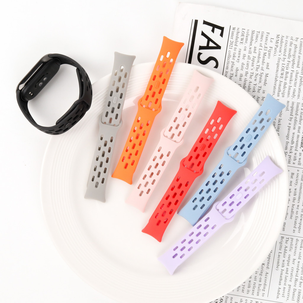 Sport Soft Rubber Band Strap for Smartwatch Xiaomi Mi Band 10 ...