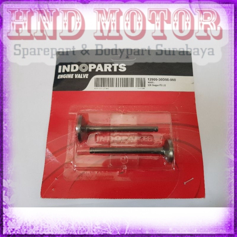 VALVE SET / 12900-30D00-000 / SUZUKI SHOGUN, FD 110 Helmet In / VALVE ...