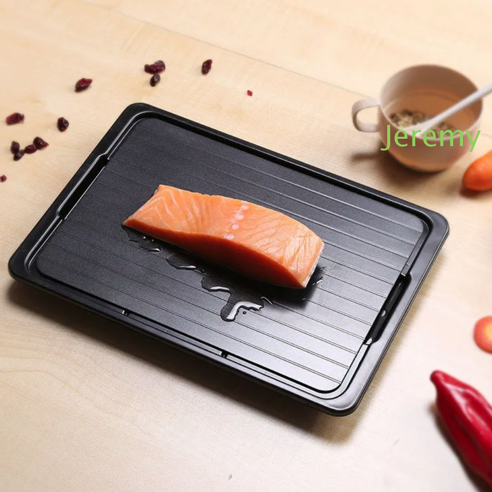 JEREMY1 Fast Defrosting Tray, Aluminum Rectangular Thawing Plate ...