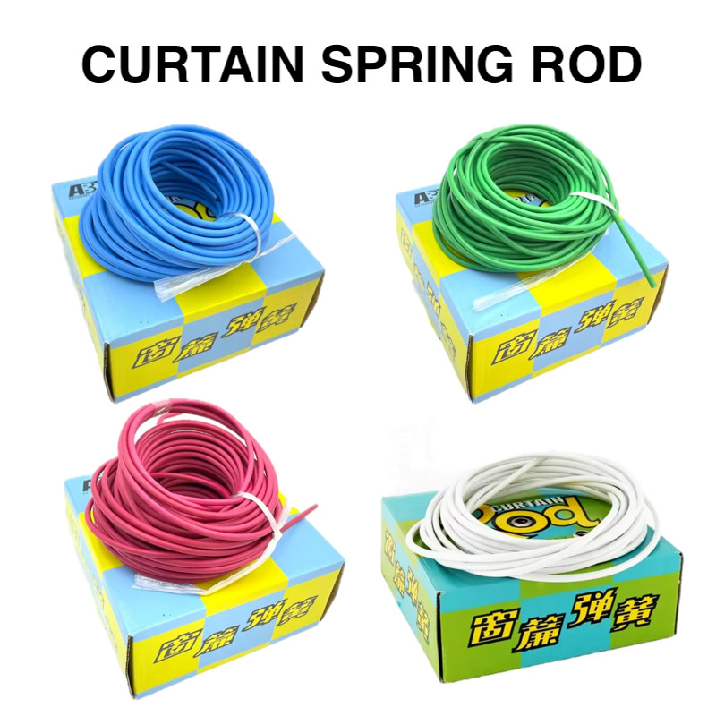 SPRING LANGSIR/ CURTAIN SPRING ROD/ DAWAI LANGSIR/ CURTAIN ROD ...
