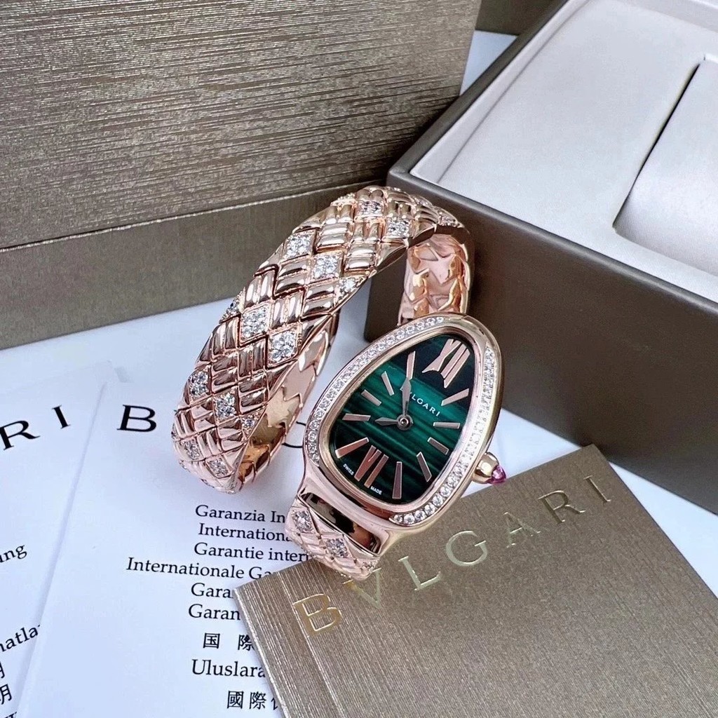 BV Factory Bvlgari Snake-Shaped Watch Celebrity Style103250 Prismatic ...