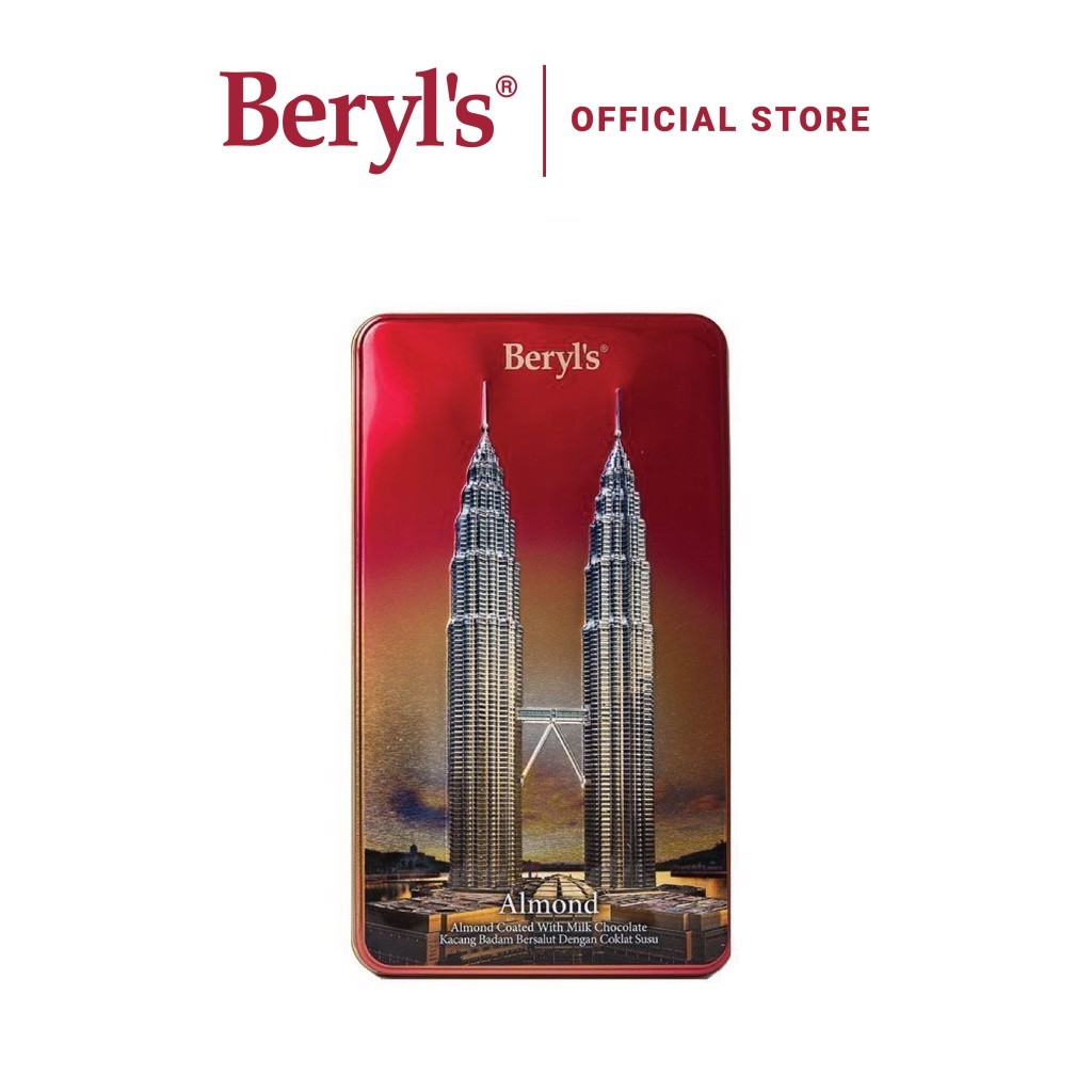 Beryl's Kacang Badam Bersalut Dengan Coklat Susu | Beryl's Twin Tower ...