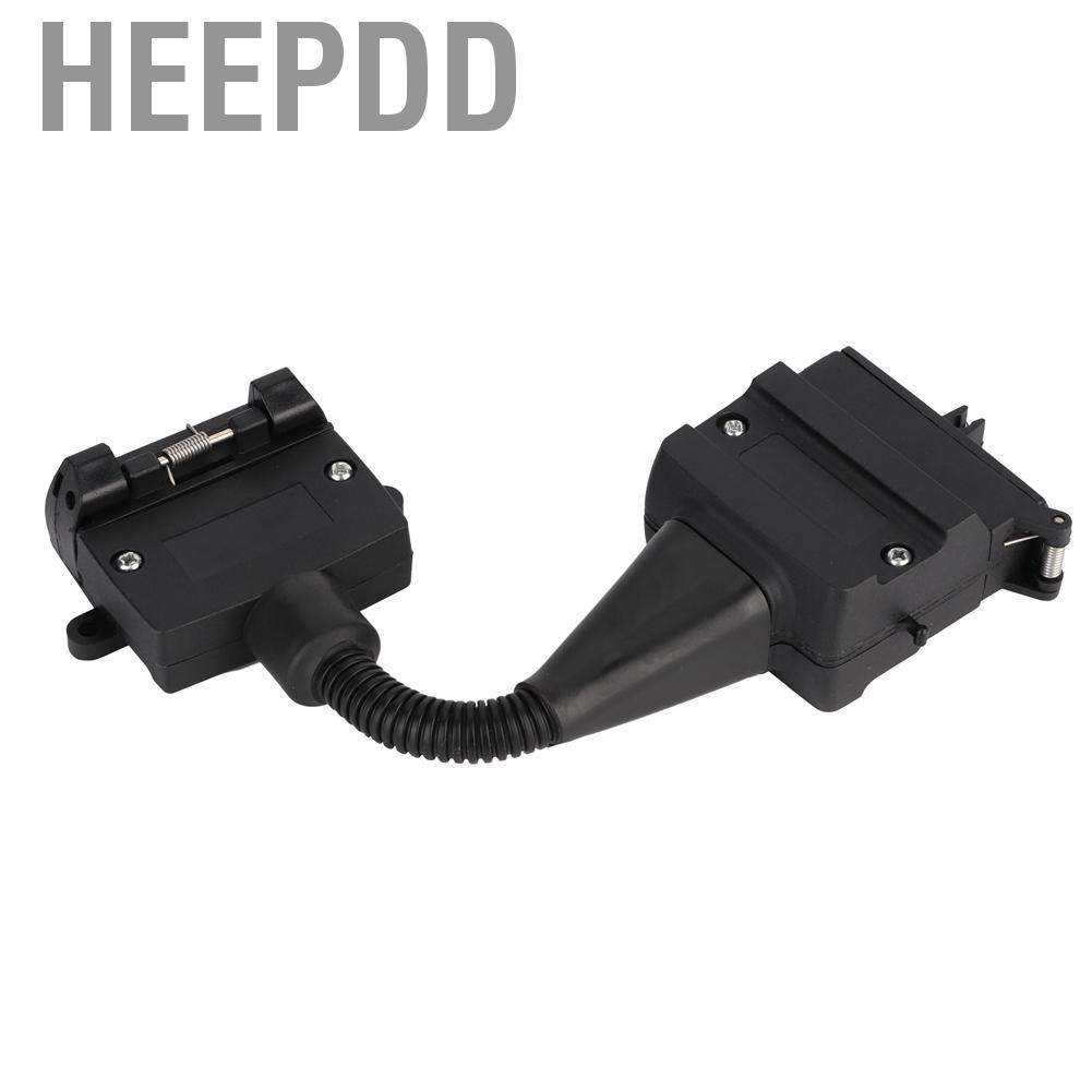 HEEPDD 12 to 7 Pin ABS AU Standard Trailer Plug Truck Socket Wiring ...