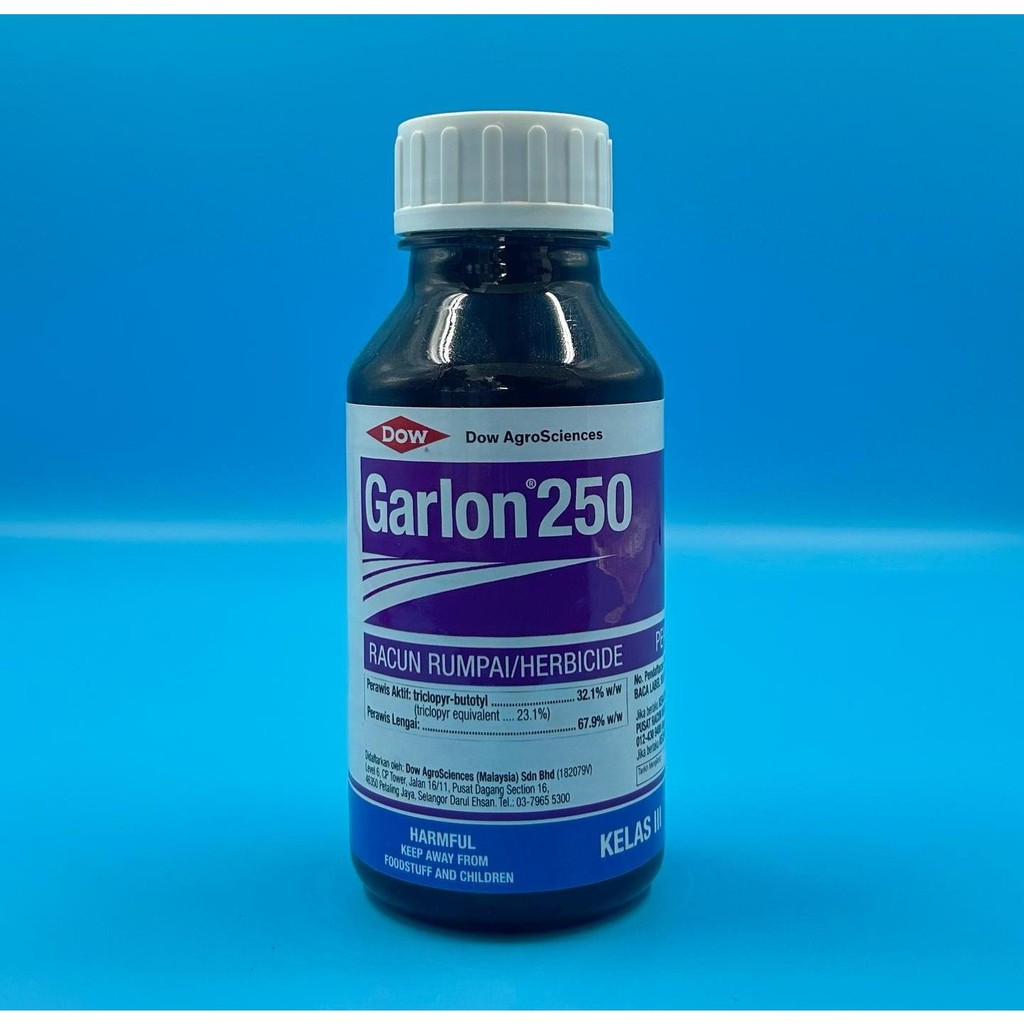 500ML DOW Garlon 250 / KADET Racun Rumpai / Herbicide - Bunuh Pokok Dan ...