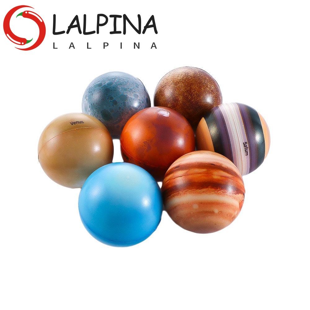 LALPINA Eight Planets Ball Toy 6.3cm Sponge Ball Elastic Solar System ...
