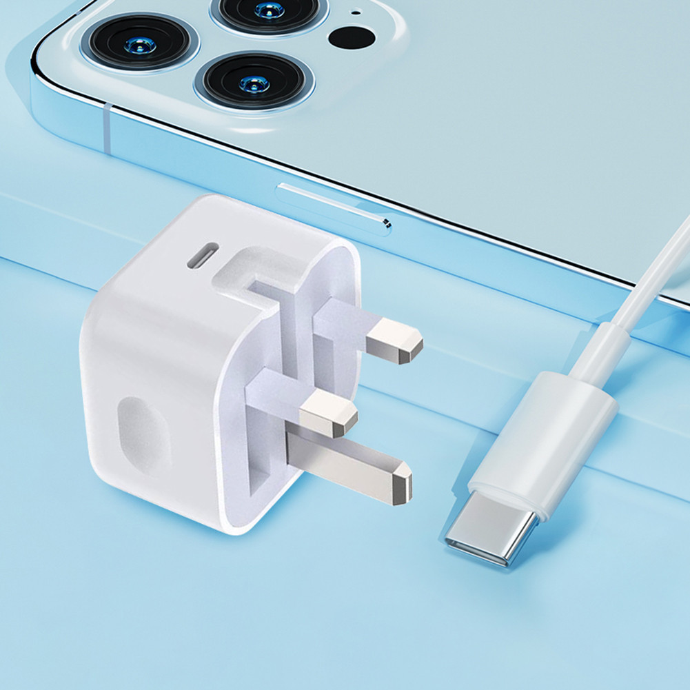 Rain For iPhone 15 14 13 12 Pro Max Fast Charging 20W USB-C PD Plug ...