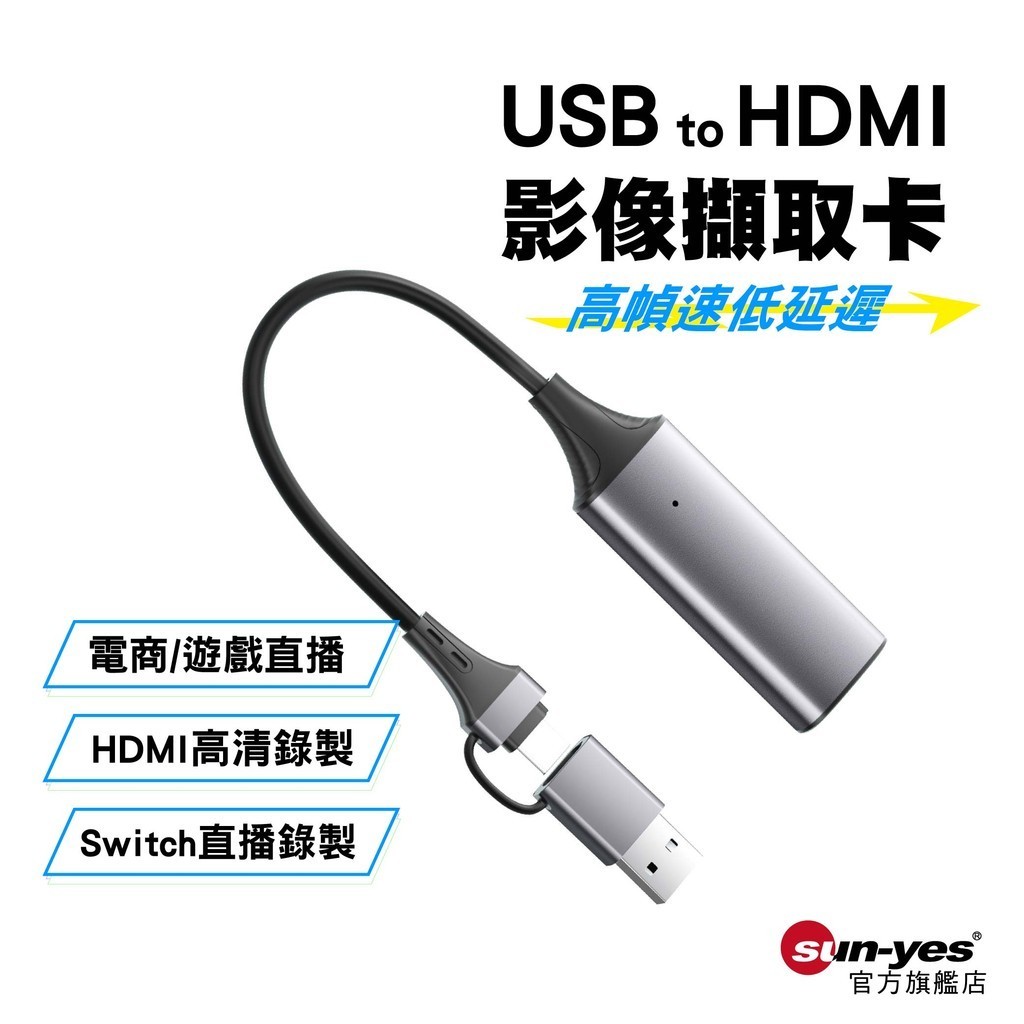 USB to HDMI Video Capture Card 1080P/60Hz|SY-AM8352|Low Latency/Game ...