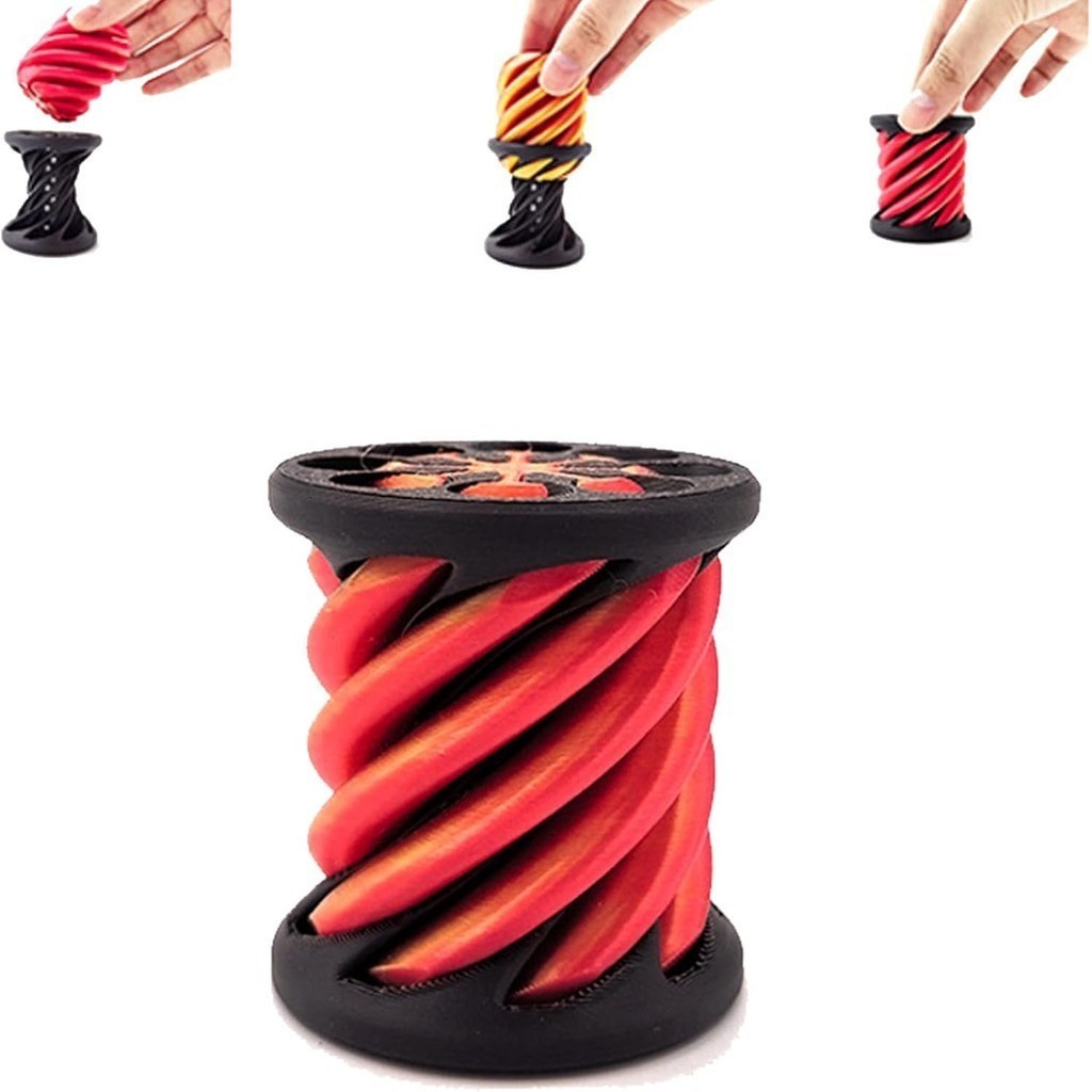 Impossible Pyramid Passthrough Sculpture, Pass Through Pyramid Fidget ...