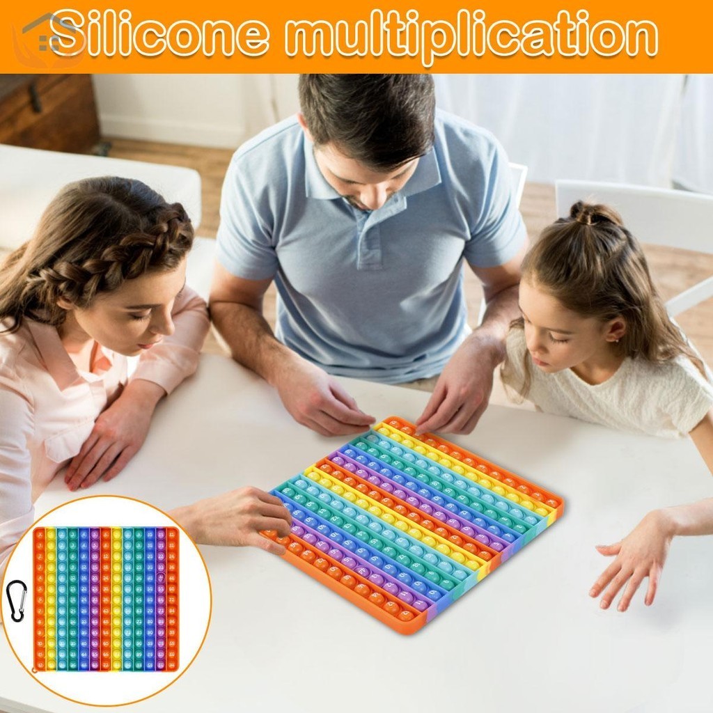 Multiplication Chart Math Games Pop Toys 12x12 Multiplication Table ...