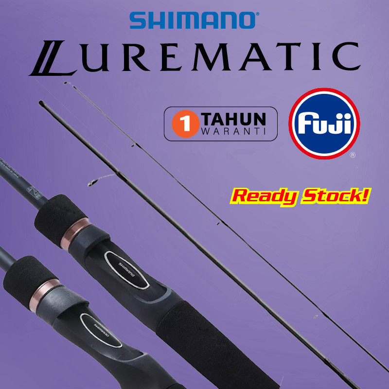 SHIMANO LUREMATIC Fishing Rod ULTRALIGHT Joran Pancing Candat Sotong ...