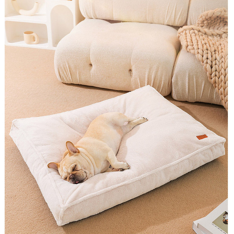 Ready Stock Dog Bed Cat Mat Sleeping with Fluff Removable Washable ...