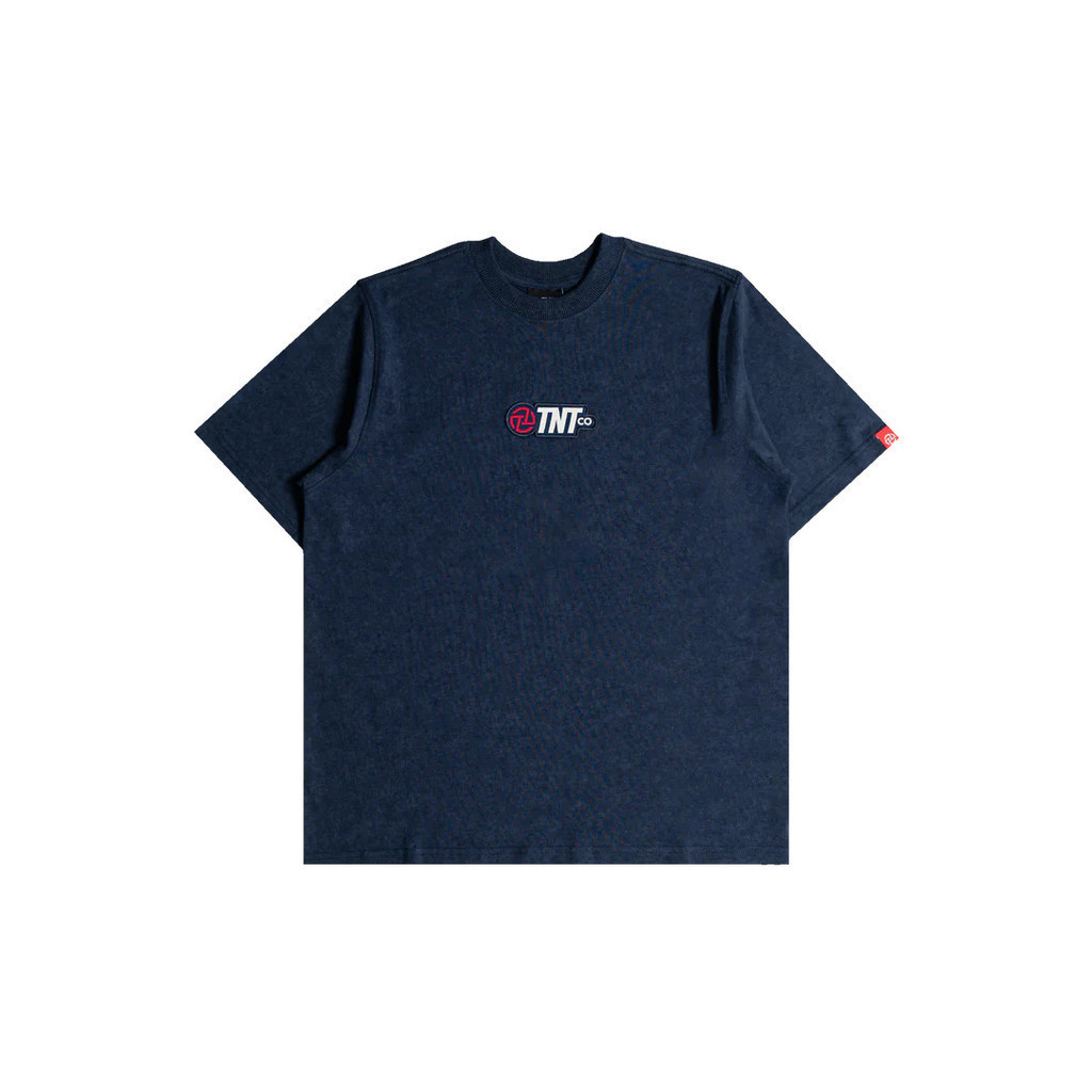 TNTCO ACID WASHED LOGO TEE (BLUE) | Shopee Malaysia