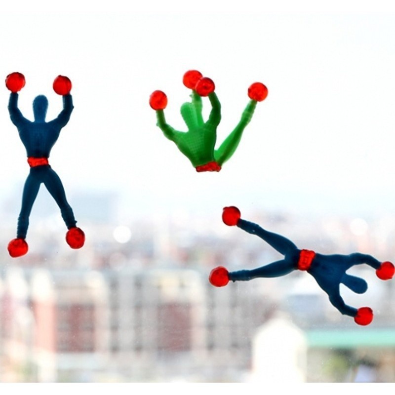 Wall-Climbing Spider-Man Sticky Spider-Man Wall-Climbing Superman Wall ...
