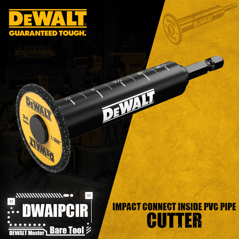 DEWALT DWAIPCIR Impact Connect Inside Pvc Pipe Cutter Power Tool ...