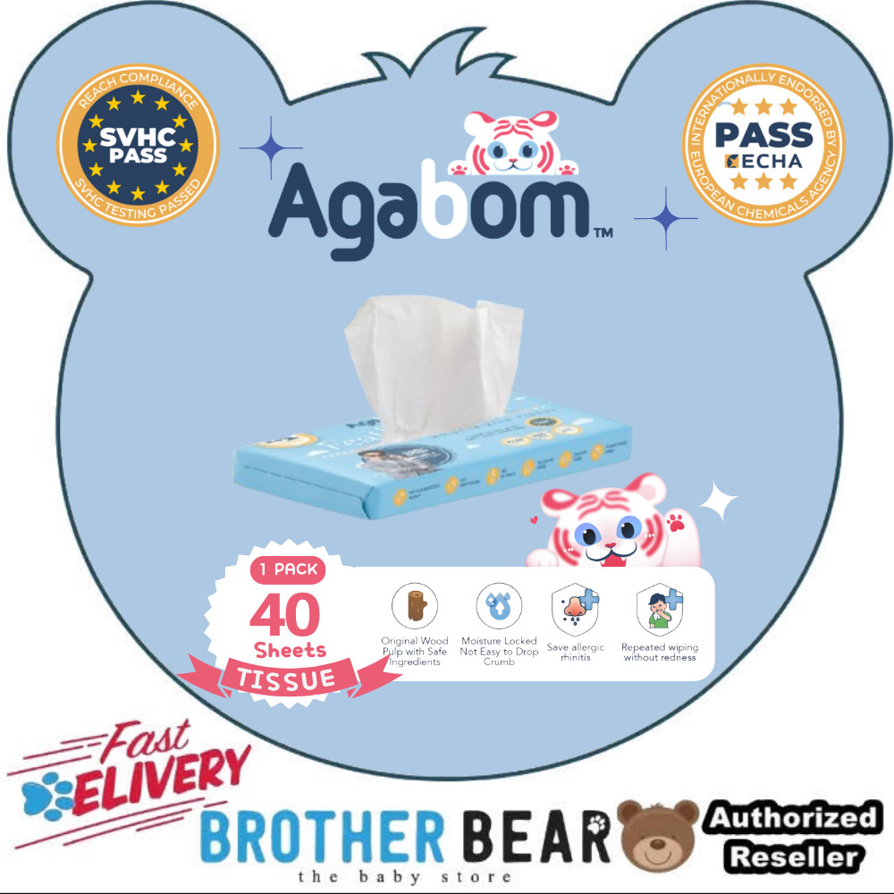 Agabom Feather Soft Moisturising Tissue Packs (1 x 40's) | BROTHER BEAR ...