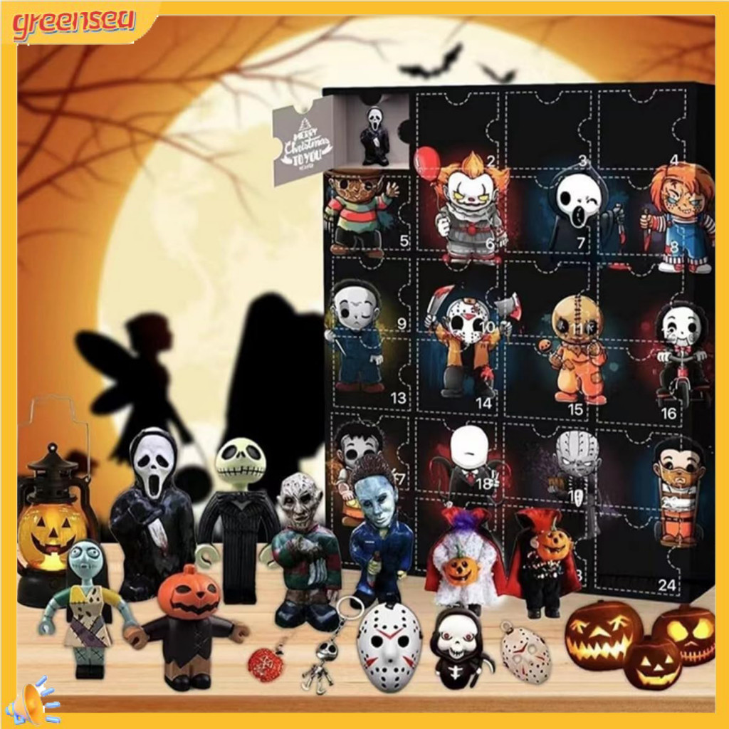 greensea| Halloween Countdown for Kids Halloween Advent Calendar Spooky ...