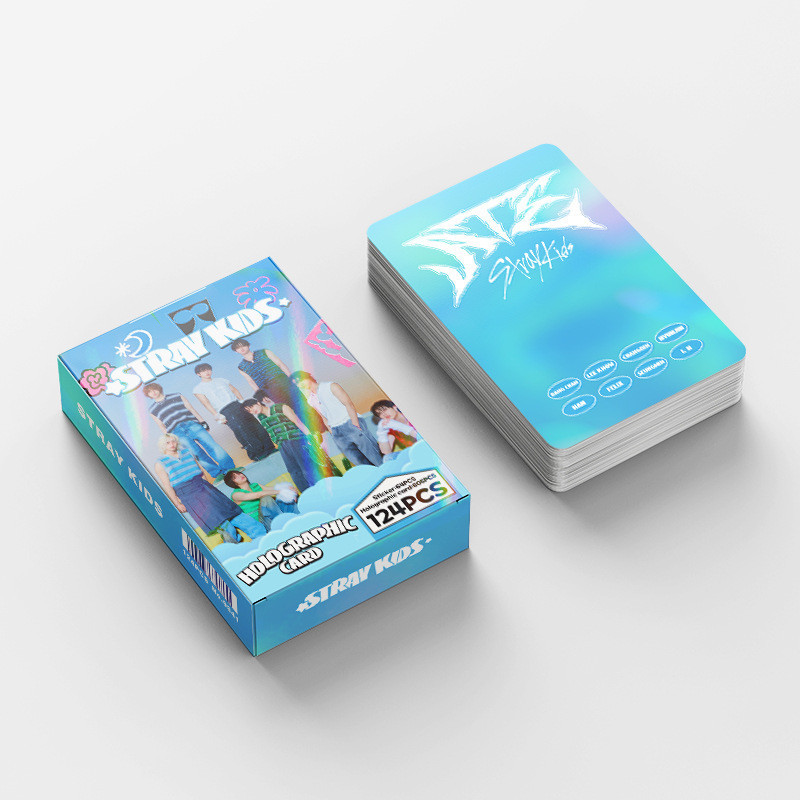 STRAY KIDS ATE Holographic Laser Lomo cards Lose My Breath SKZ TOY ...