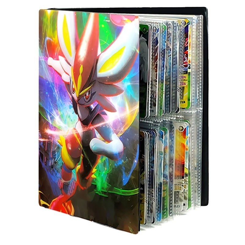 Pokemon kad Album buku koleksi sejuk kartun Anime permainan Binder ...