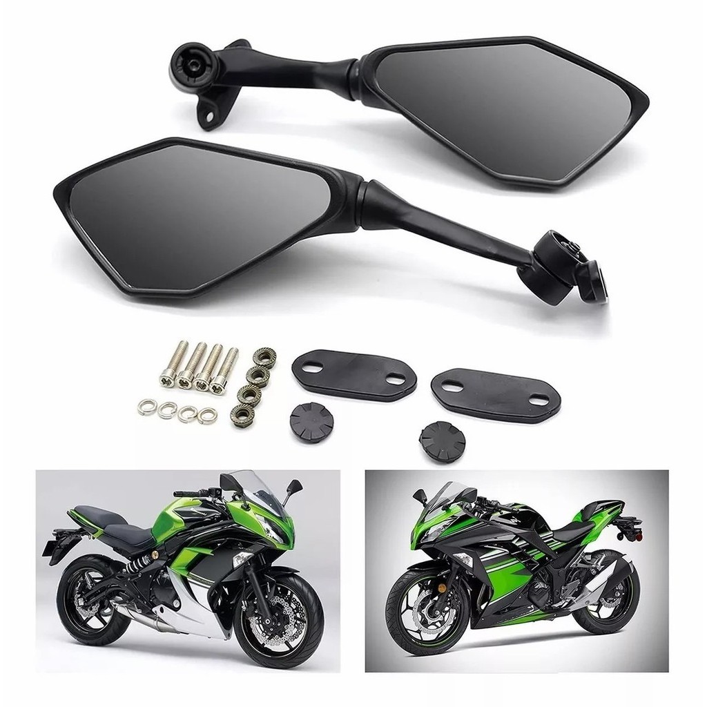 Motorcycle Rear View Mirror for Kawasaki Ninja 250 250SL 300 ZX6R H2R ...