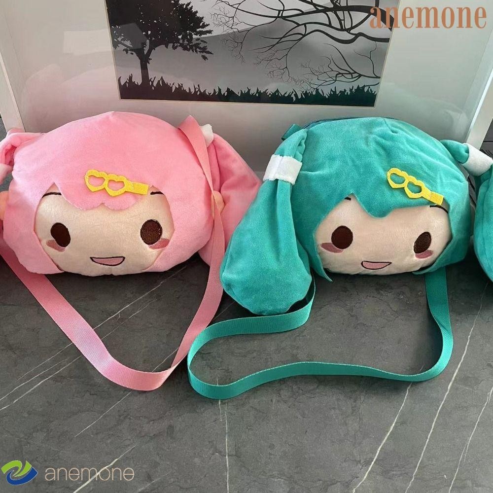 ANEMONE Transparent Doll Bag, Cartoon Purse Anime Hatsune Miku Itabag ...