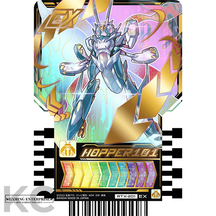 Bandai Kamen Rider Gotchard DX Ride Chemy Trading Card RTX-201 RTX-202 ...