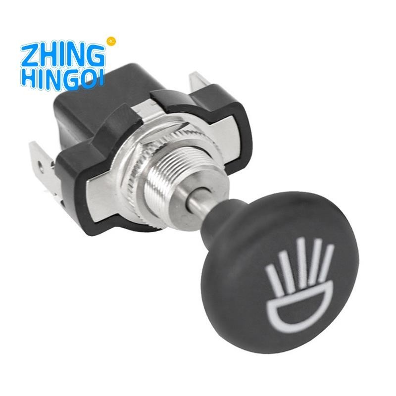 Universal 12V Car Push Pull Headlight Switch Button,for Golf Cart Club ...
