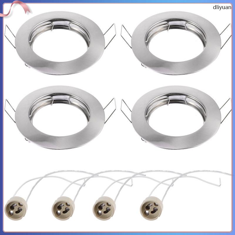 8 Pcs Spotlight Flush Mount Ceiling Adjustable Downlight Spotlights ...