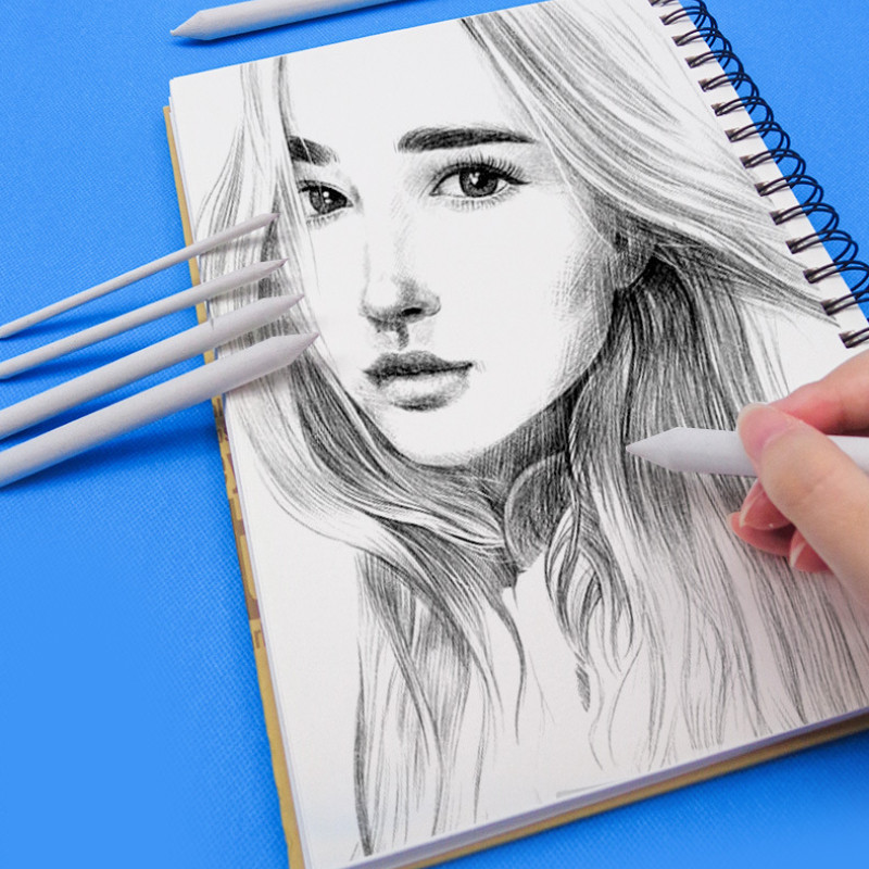 6/3pcs/set Paper Eraser Pen Art Sketch Painting Painting Smear Pen ...