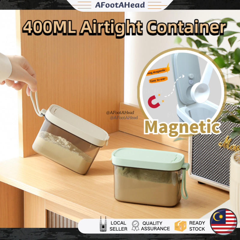 400ML Portable Baby Milk Powder Container Airtight BPA Free Bekas ...