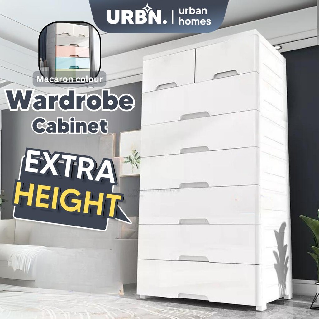 𝗨𝗥𝗕𝗔𝗡𝗛𝗢𝗠𝗘𝗦 Drawer Storage Cabinet Plastic Storage Cabinet Drawer ...