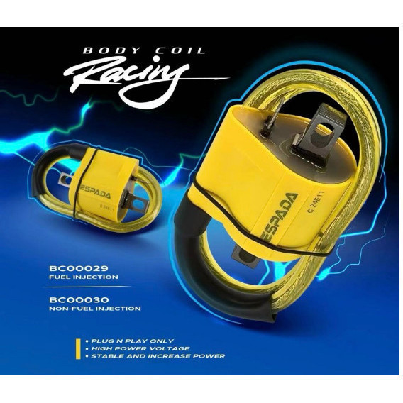 IGNITION COIL ( FUEL INJECTOR FI ECU & NON-FUEL INJECTION ) * UNIVERSAL ...