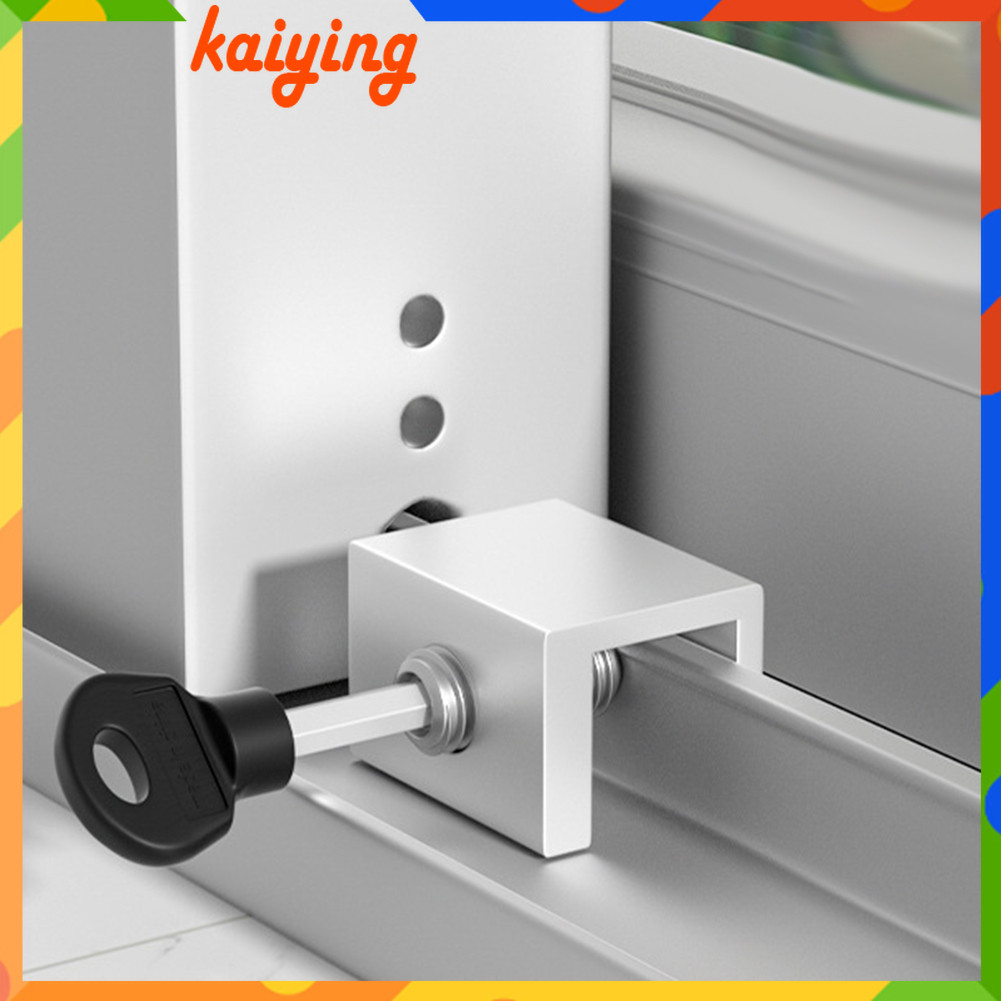 2 Pcs Adjustable Window Lock Stopper Safety Locks for Kids and Pets ...