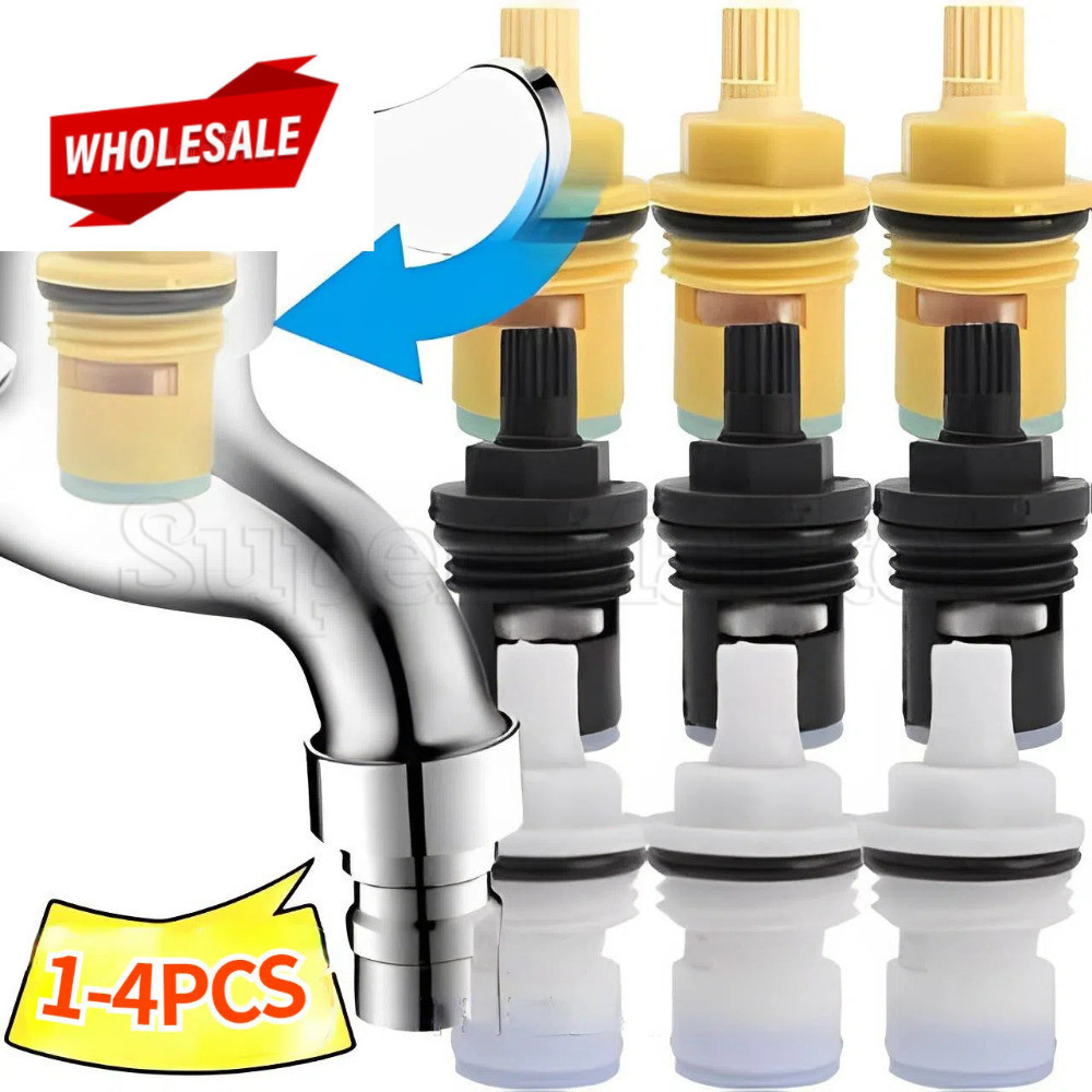 (BC) 1-4PCS ABS Faucet Valve Core - Water Tap Cartridge - Water Tap ...