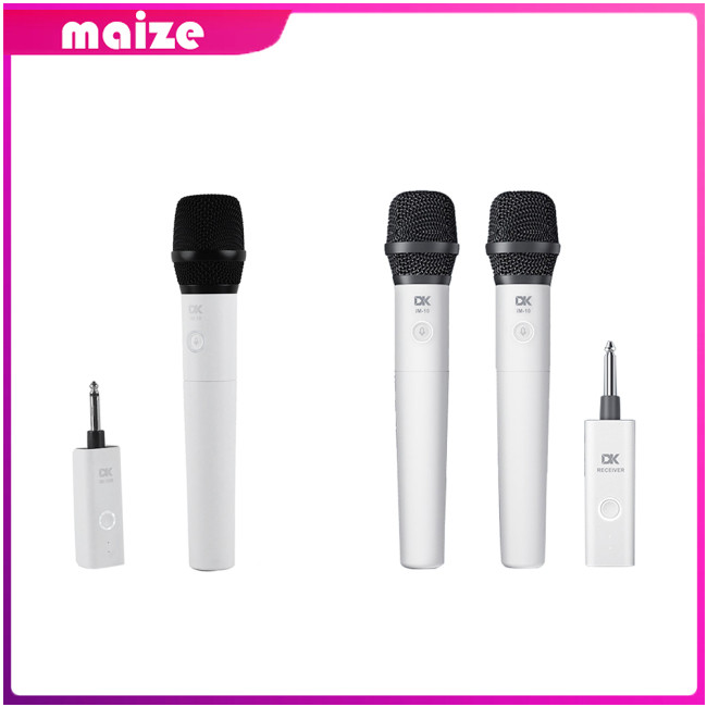 MAZ IM-10 Wireless Microphone Cordless Dynamic Mic System Portable ...