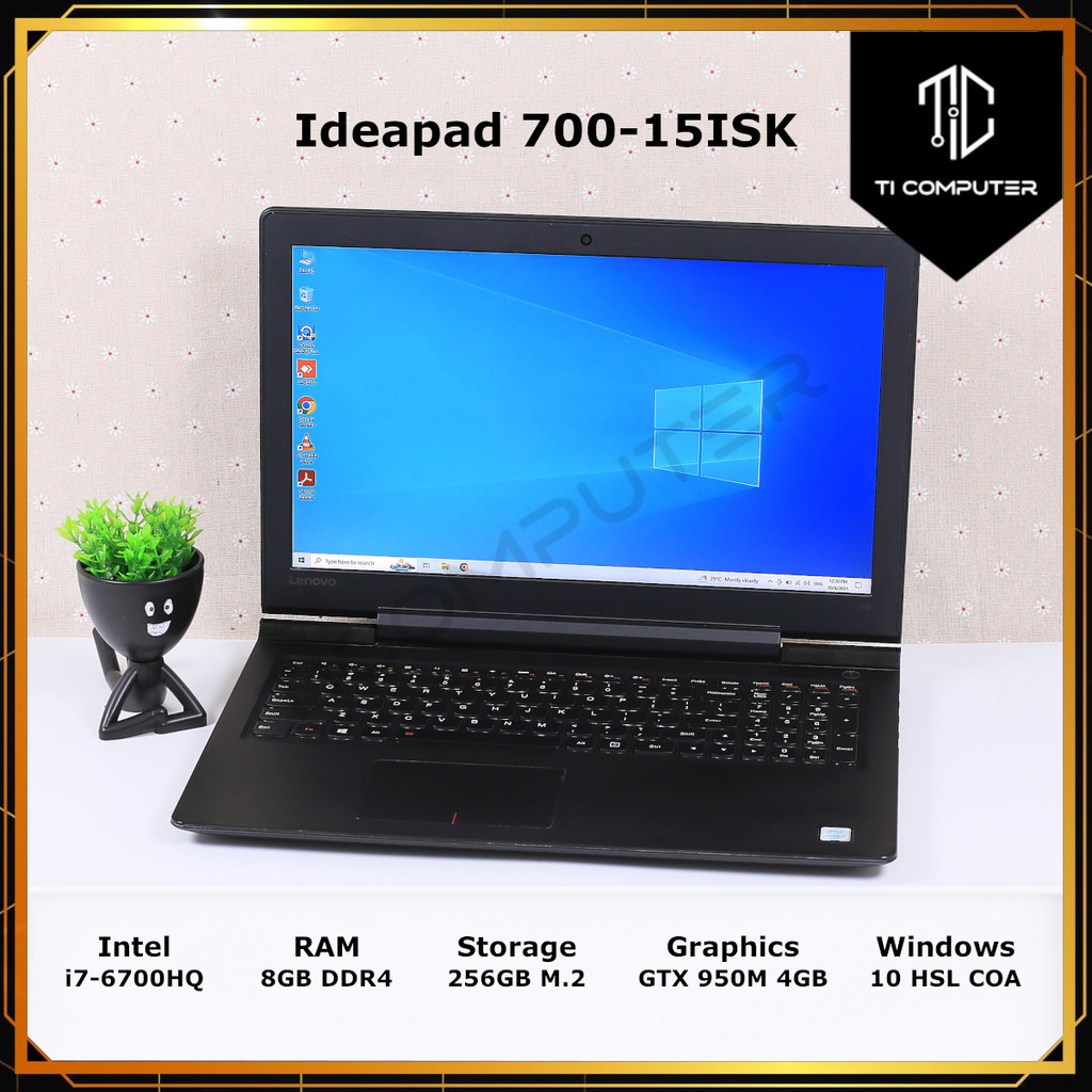 Lenovo Ideapad 700-15ISK Intel Core i7-6700HQ 8GB DDR4 RAM 256GB M.2 ...