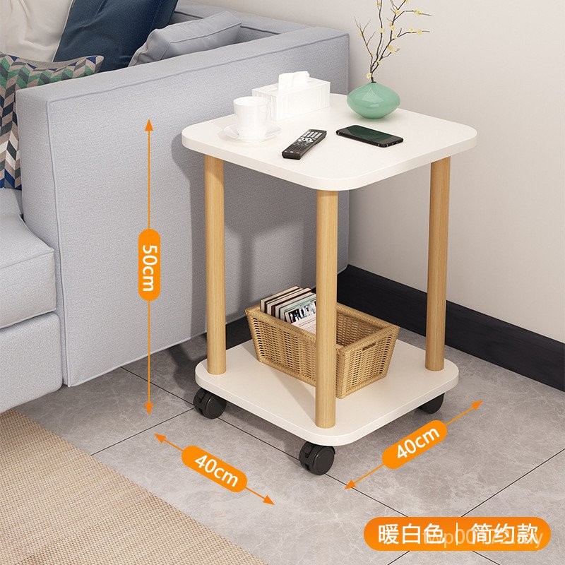 Meja sisi, sofa bergerak dua tingkat, pangsapuri kecil sederhana dan ...