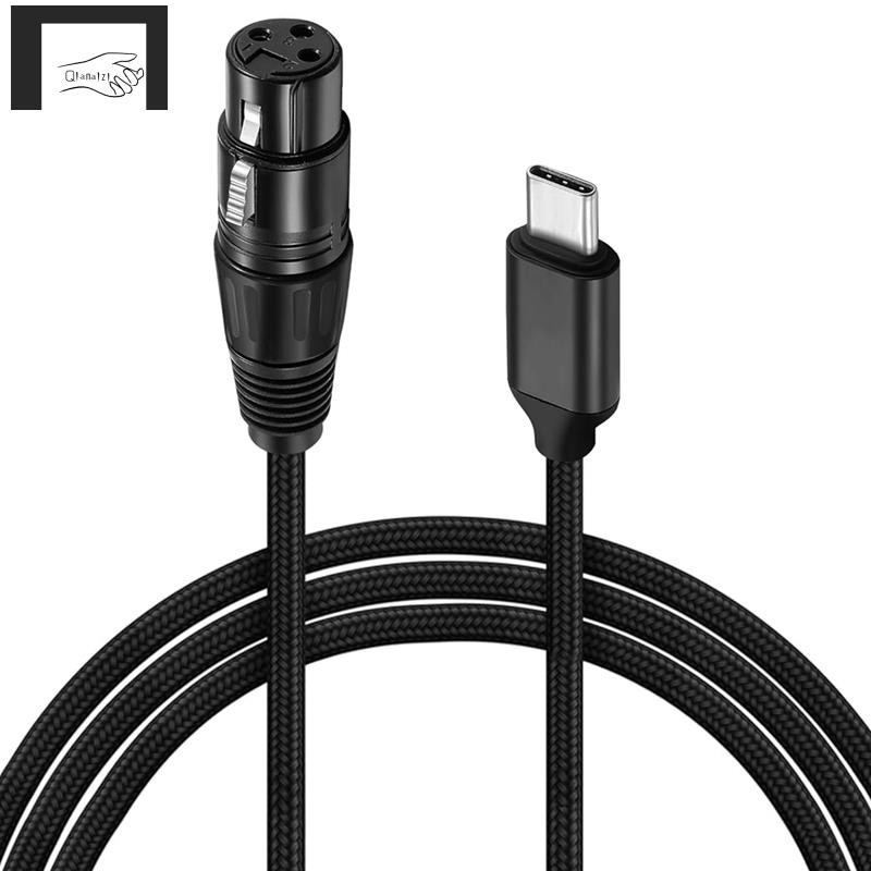XLR to USB C USB C to XLR for Phone to Microphone XLR to USB Cable for ...
