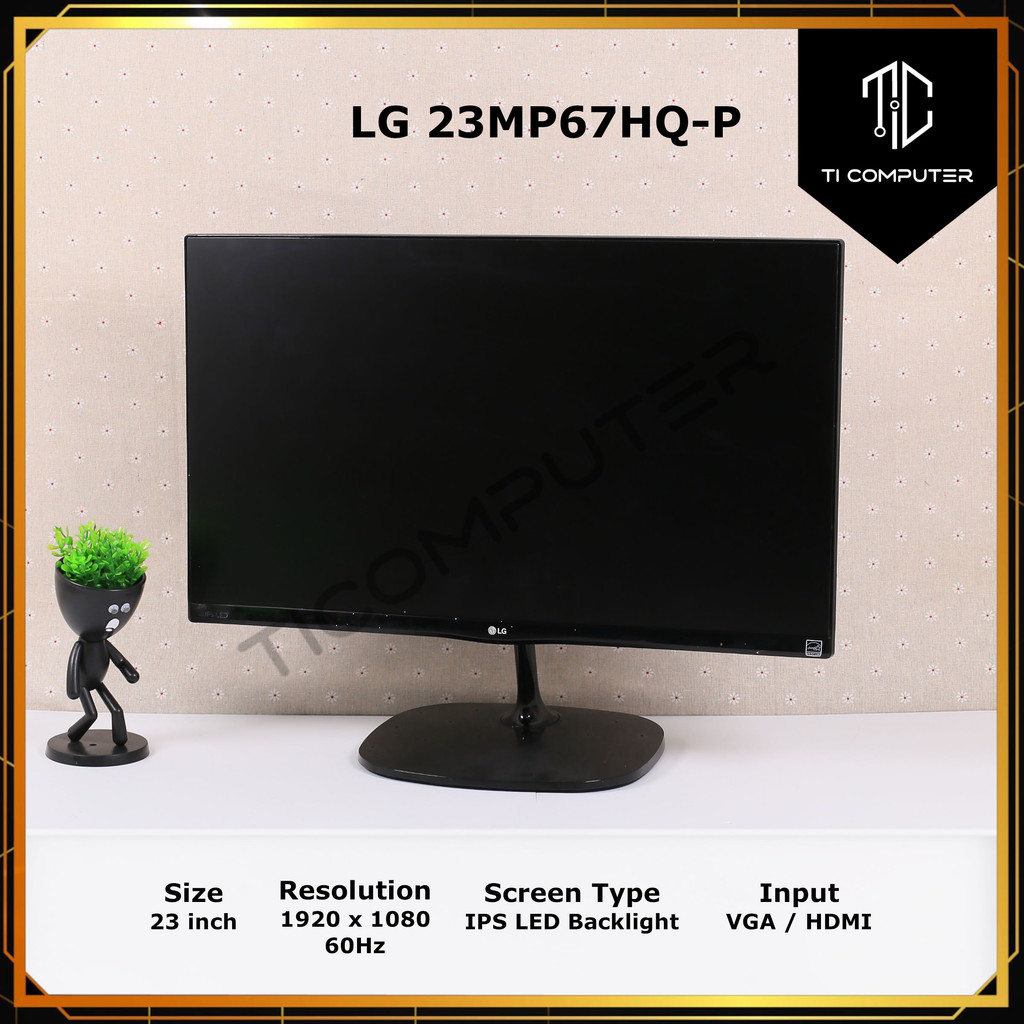 LG 23MP67HQ-P 23 inch Widescreen IPS LED Backlight FHD 1080P with HDMI ...