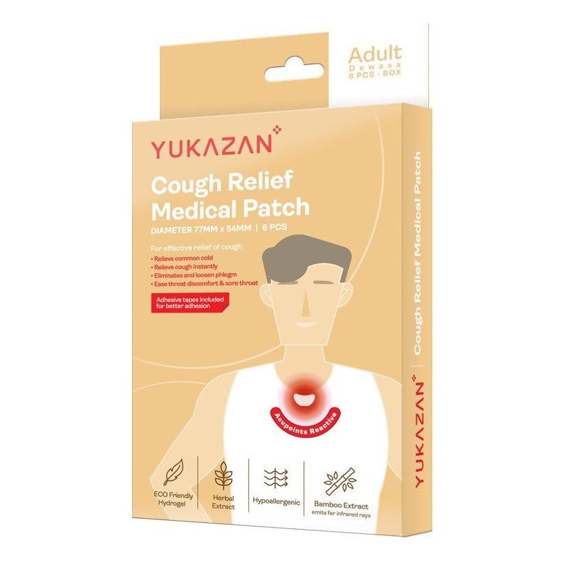 YUKAZAN ADULT COUGH RELIEF MEDICAL PATCH (EXP:01/2027) | Shopee Malaysia